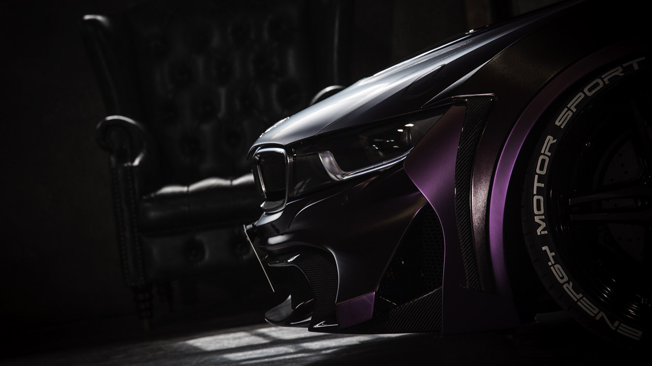 Batman'in yeni "otomobiliyle" tanışın: BMW i8 Evo Dark Knight Edition - LOG