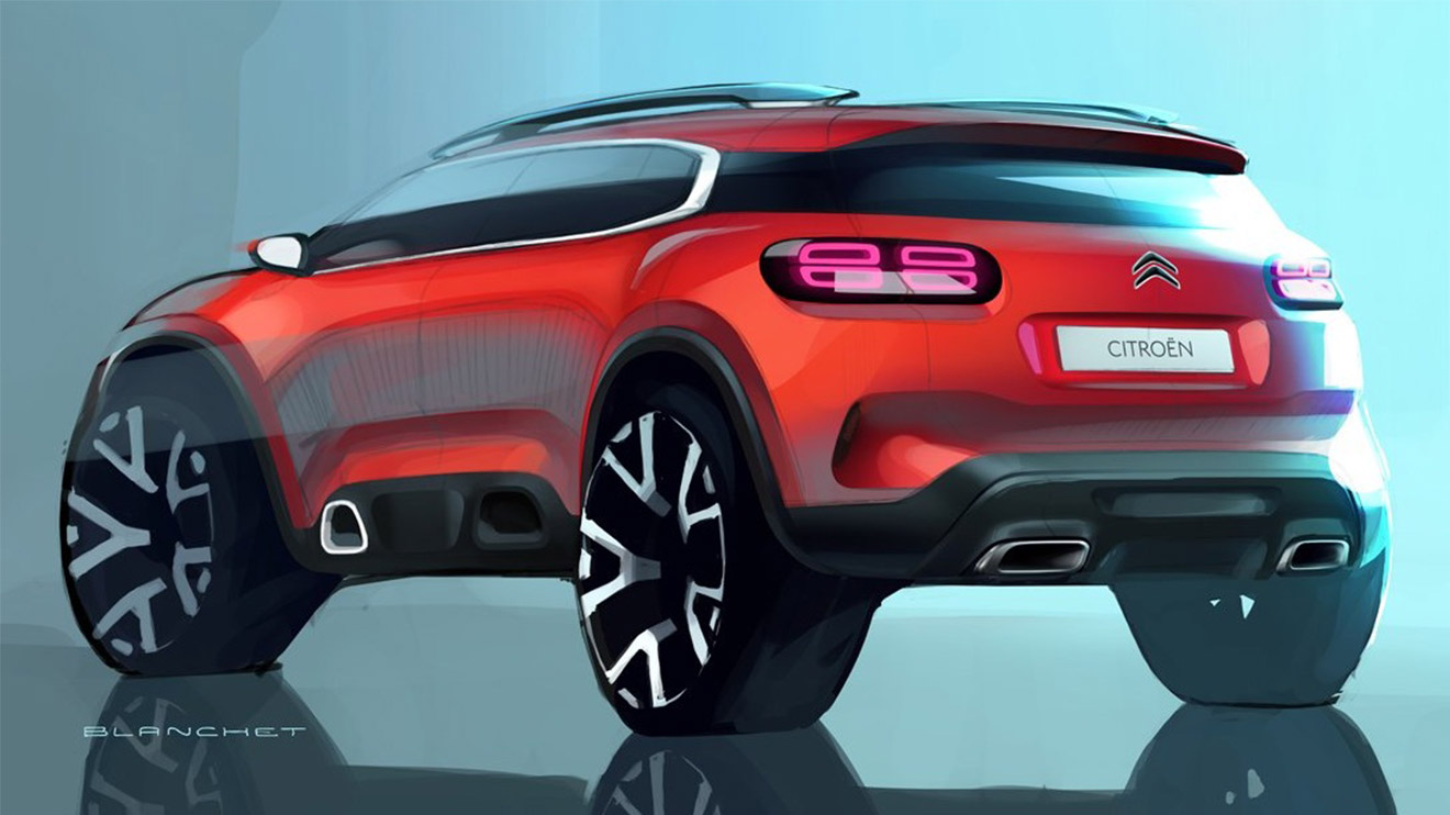 Citroen'in yeni SUV modeli C5 Aircross'tan ilk bilgiler - LOG