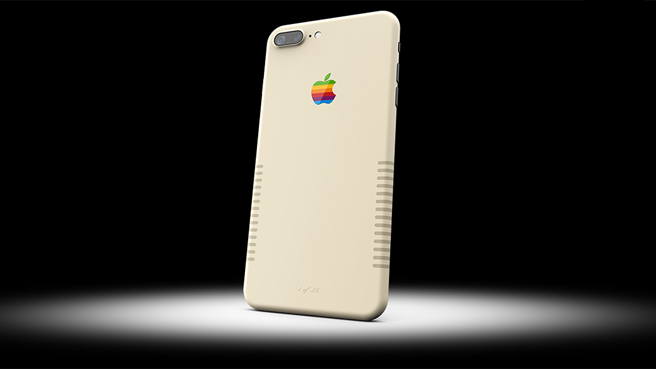80'li yıllardaki Macintosh bilgisayarlardan ilham alan iPhone 7 Plus ...