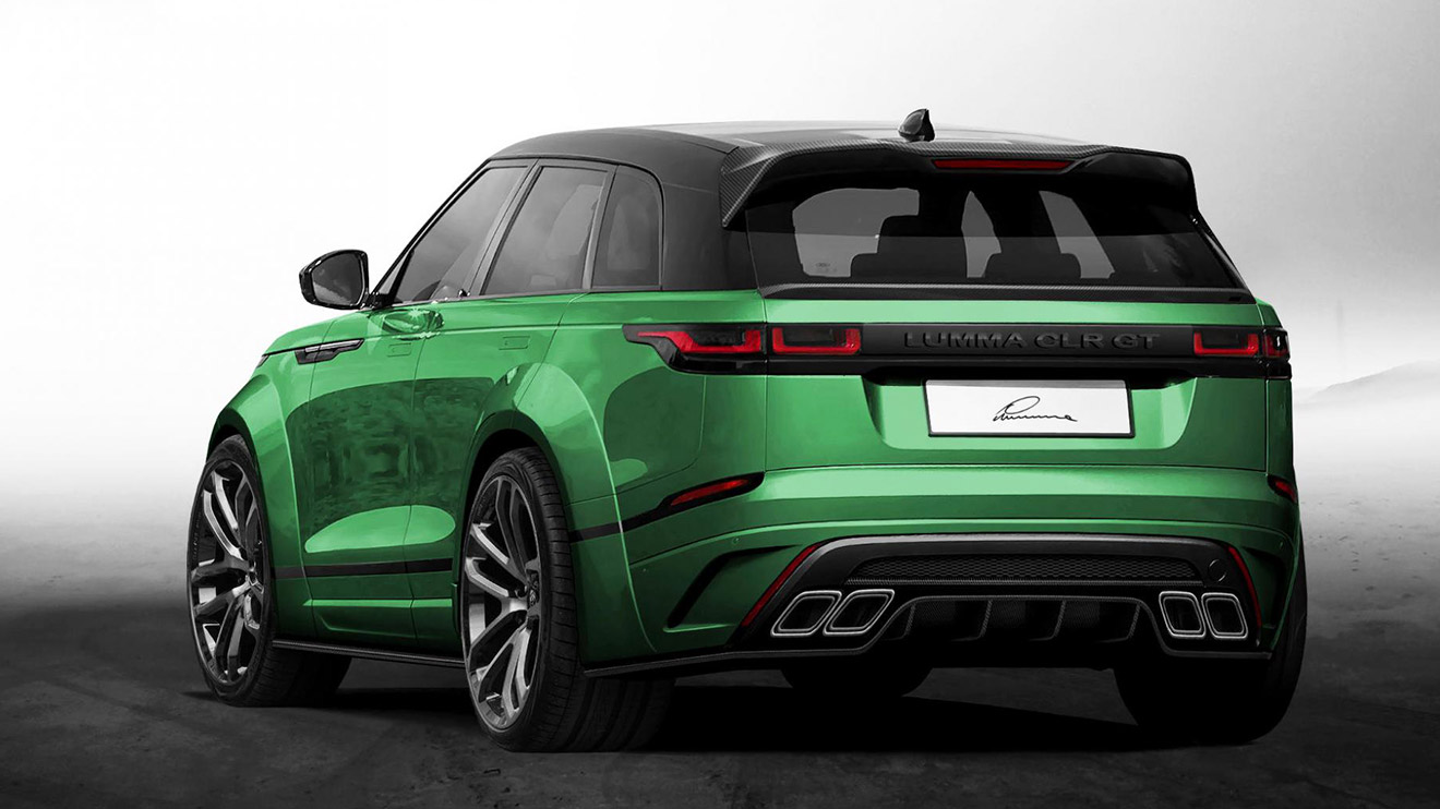 Ranger Rover'ın yeni gözdesi Velar ilk geliştirmesini aldı: Lumma CLR ...