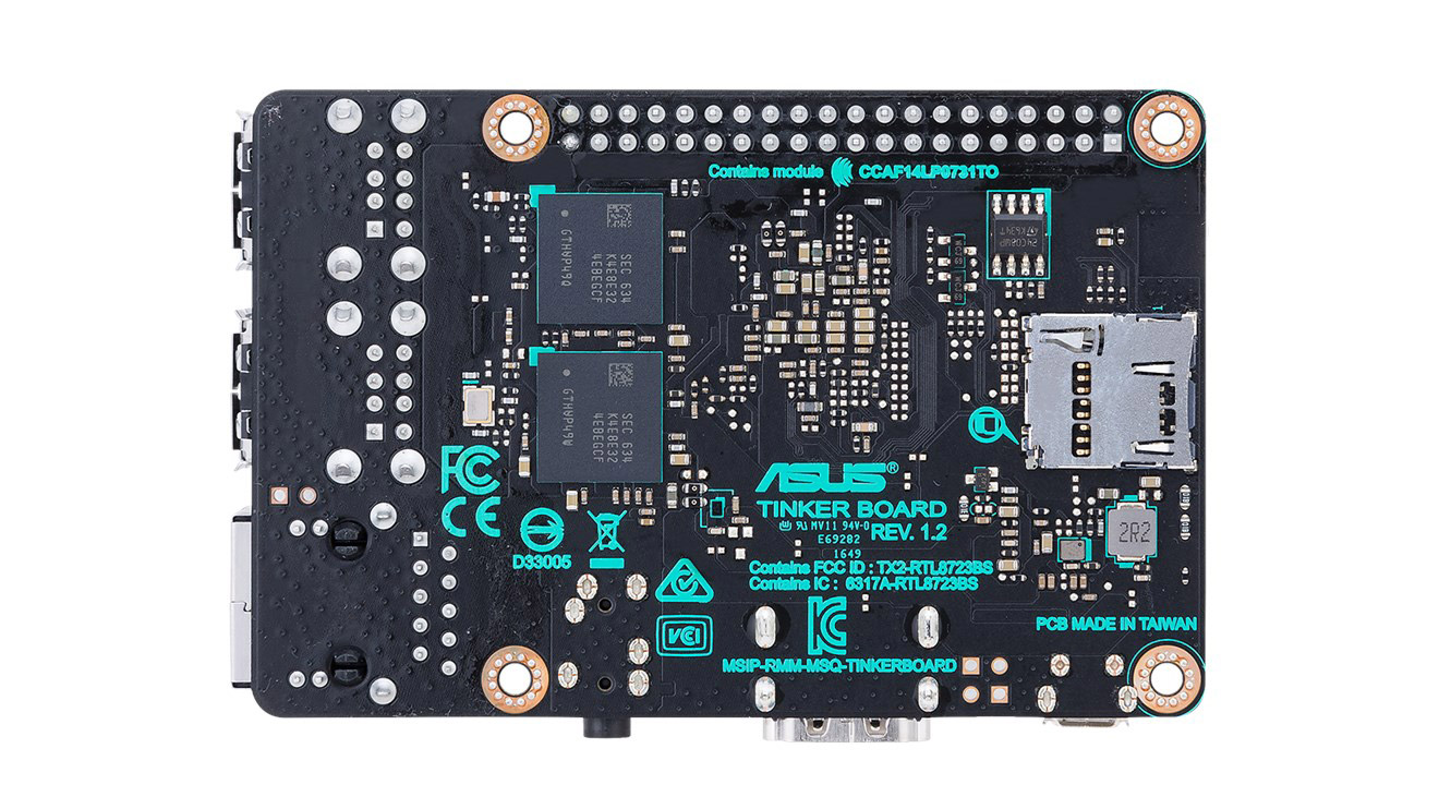 Asustan Raspberry Pi Rakibi Mini Bilgisayar Tinker Board Video Log