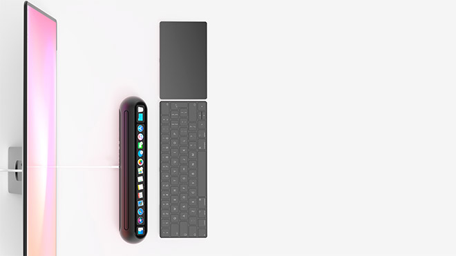 Hayranlık uyandıran Touch Bar'lı ve Face ID'li Mac mini konsepti - LOG