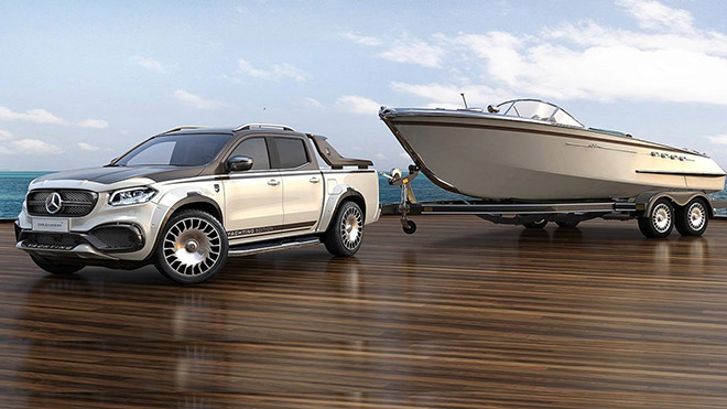 Mercedes X-Class, Maybach ve tekne konseptinin kesiştiği noktada ...
