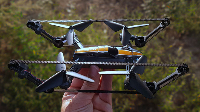 Hem drone hem de tank; karşınızda X-Tankcopter [Video] - LOG