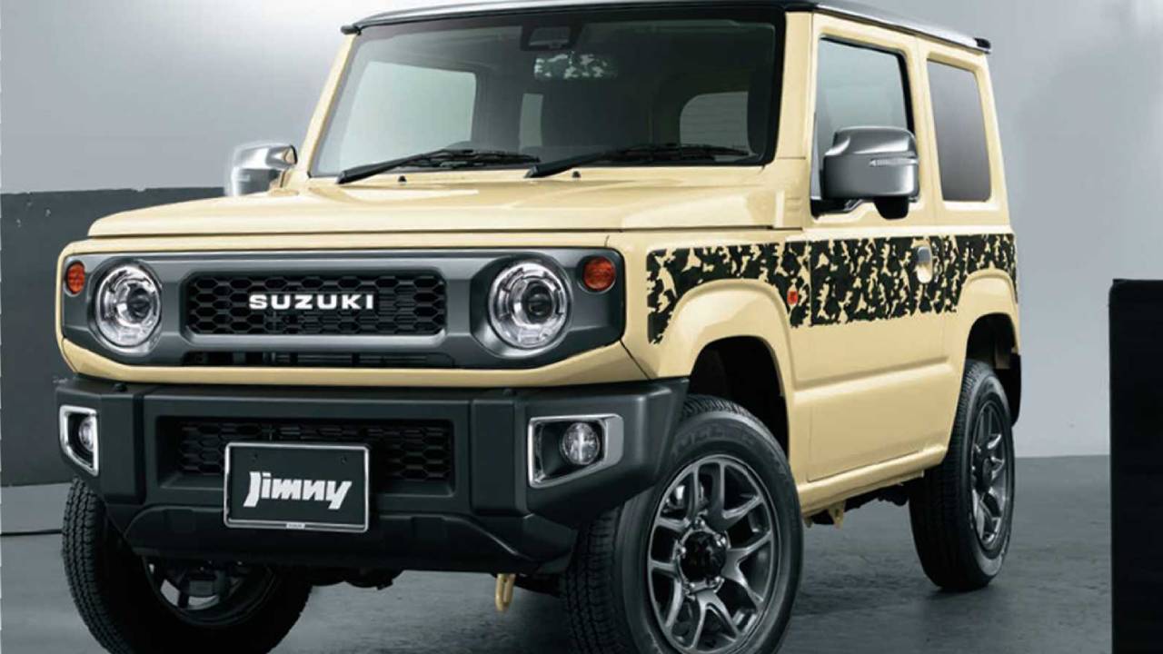 2020 Suzuki Jimny için retro esintiler getiren görsel paketler - LOG
