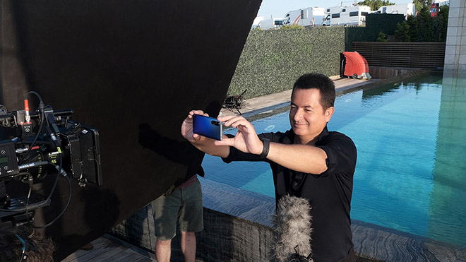 Acun Ilıcalı'nın yer aldığı OPPO reklamının kamera arkası yayında - LOG