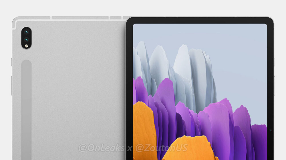 Üst Seviye Tablet Samsung Galaxy Tab S8 Için Tasarım Ortaya çıktı Log