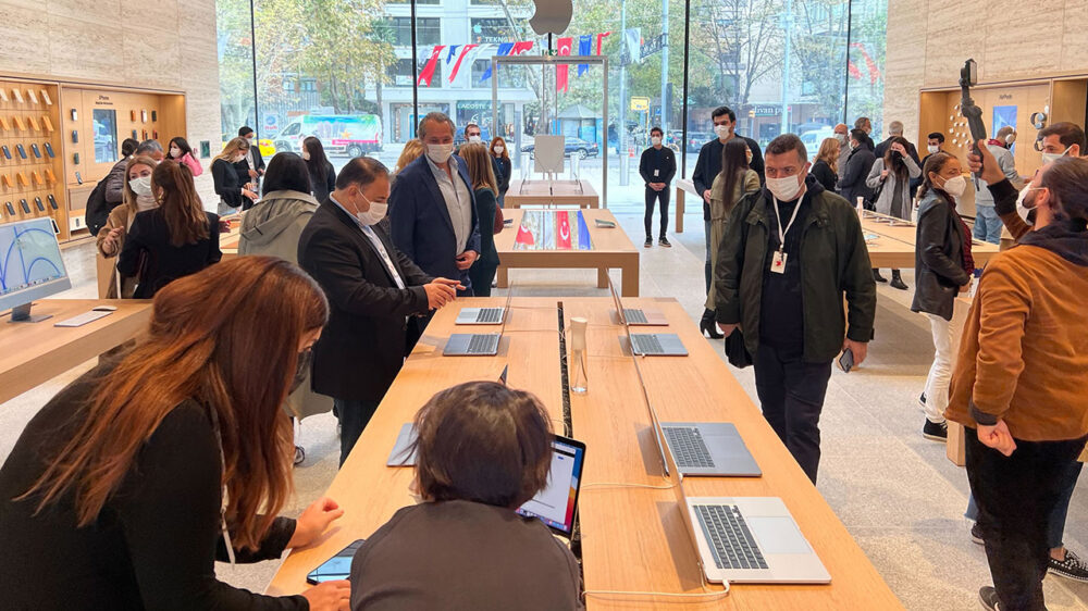 Yeni Apple Bağdat Caddesi mağazasının içi böyle görünüyor - LOG