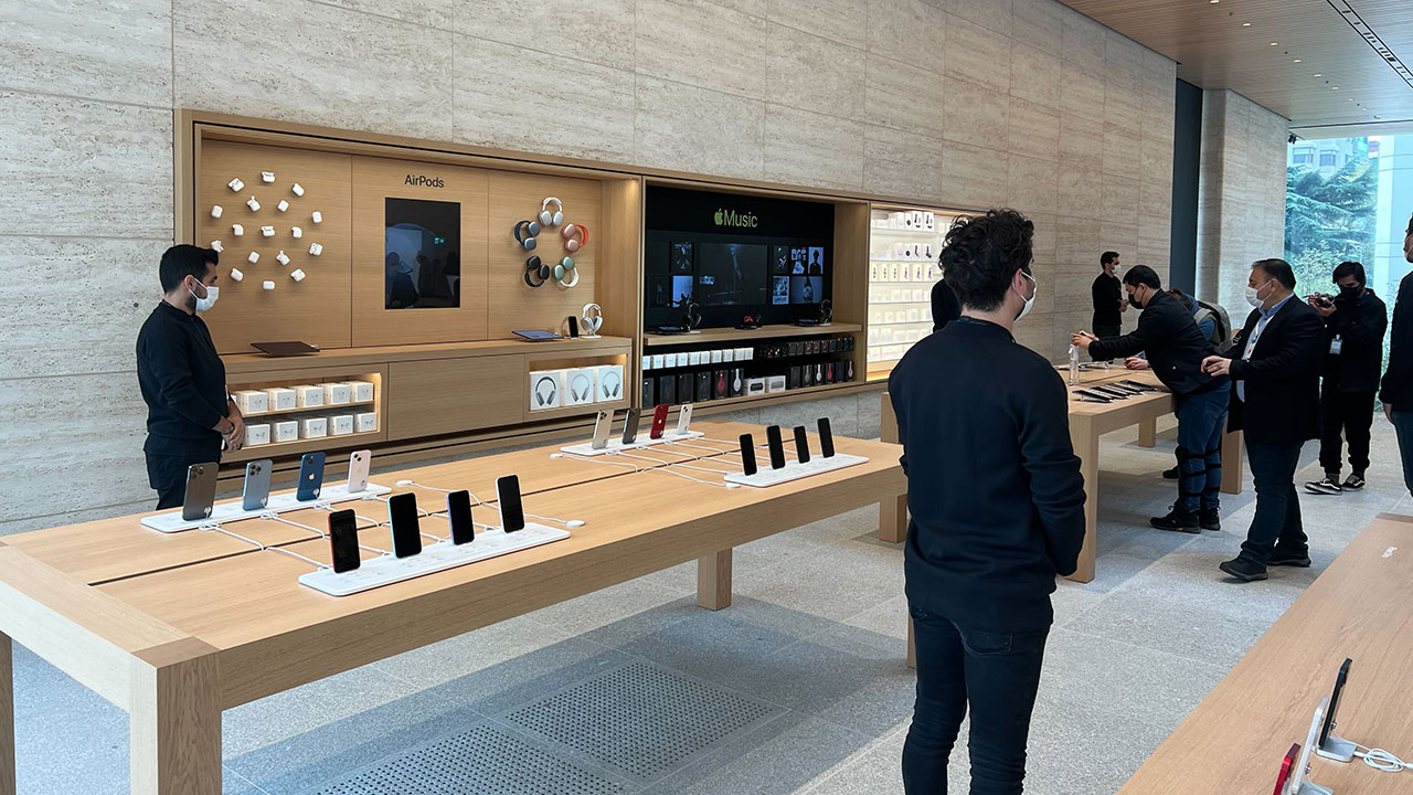 Yeni Apple Bağdat Caddesi mağazasının içi böyle görünüyor - LOG