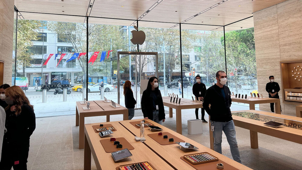 Yeni Apple Bağdat Caddesi mağazasının içi böyle görünüyor - LOG