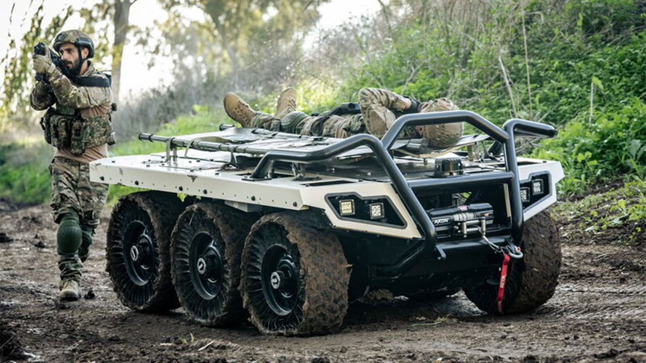 Askeri ulaşımın geleceğine bir üye daha: "Rook 6x6 UGV" - LOG