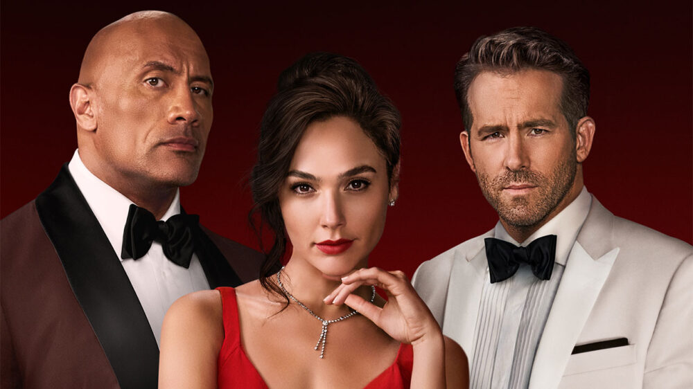 Üç büyük ismi bir araya getiren Netflix filmi Red Notice rekor kırdı - LOG