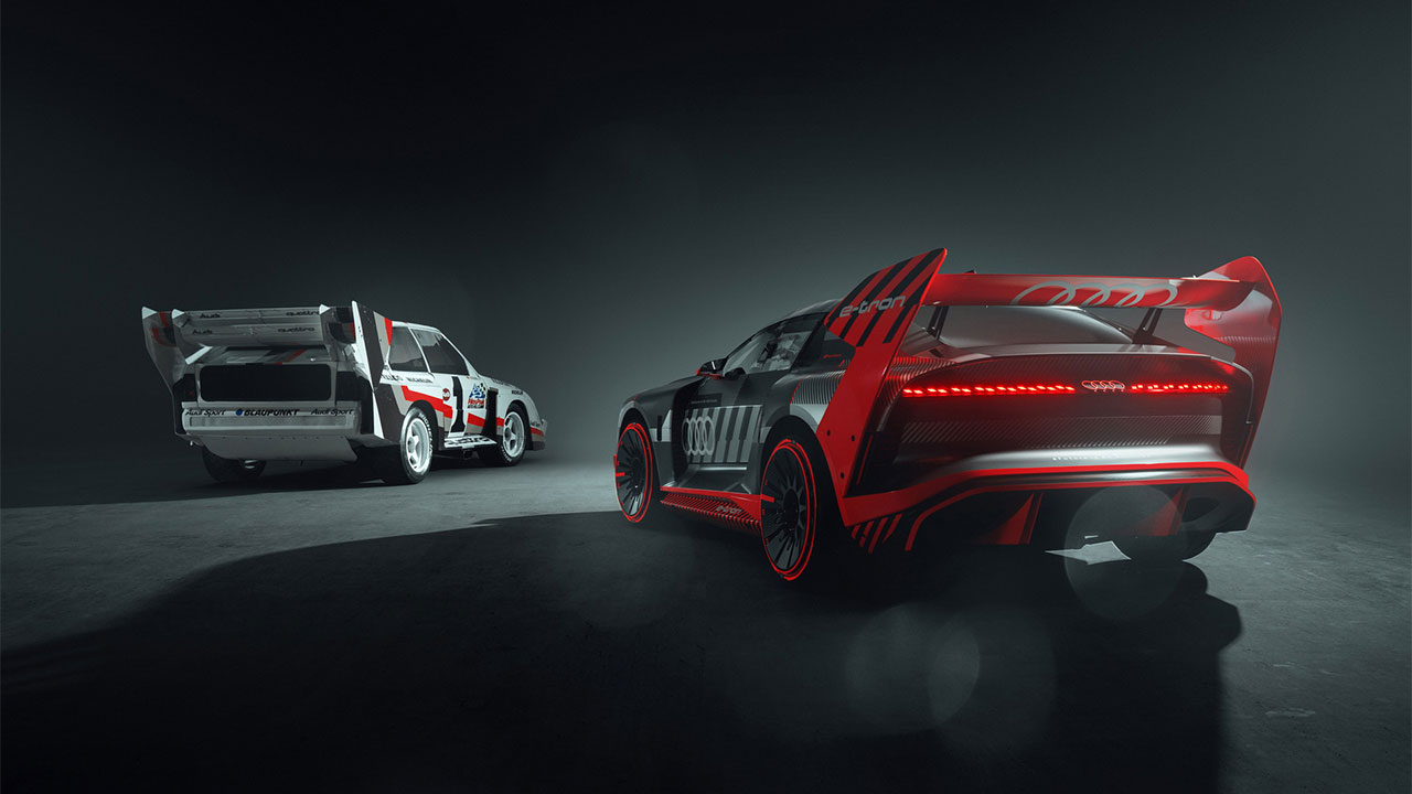 Ken Block için özel olarak hazırlanan elektrikli: "Audi S1 Hoonitron" - LOG