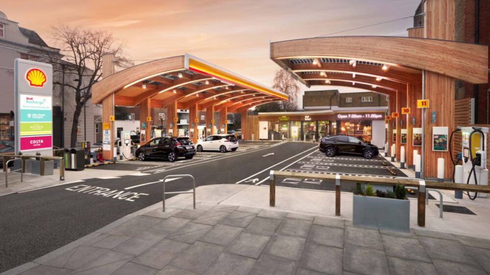 Shell, benzin istasyonunu ultra hızlı şarj noktasına çevirdi - LOG