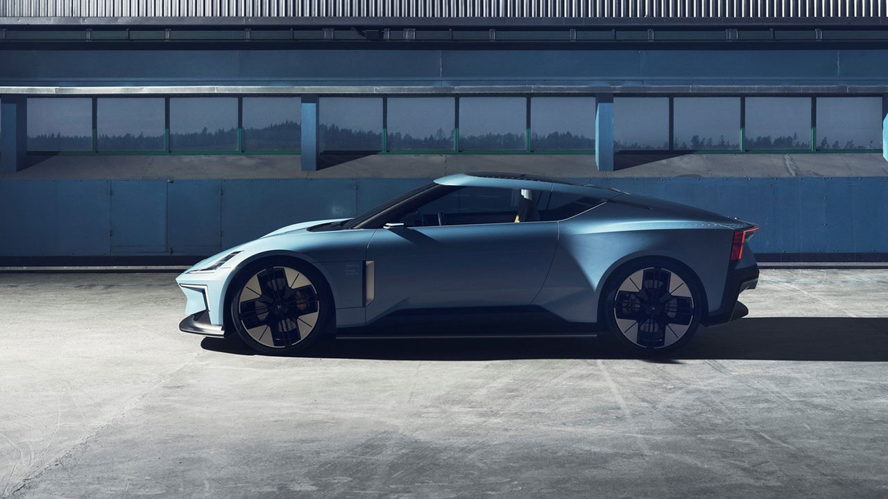 Arkasında drone olan göz alıcı konsept otomobil: Polestar O2 - LOG