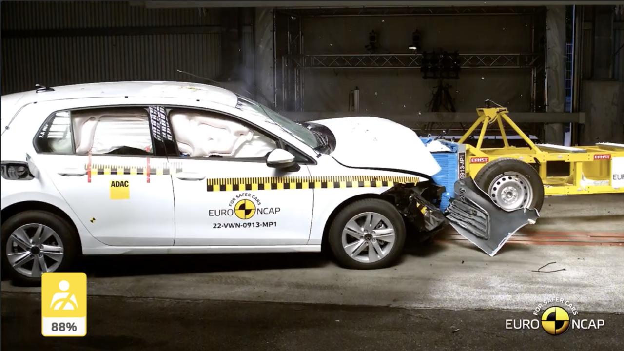 2022 Volkswagen Golf için Euro NCAP'ten tam not - LOG