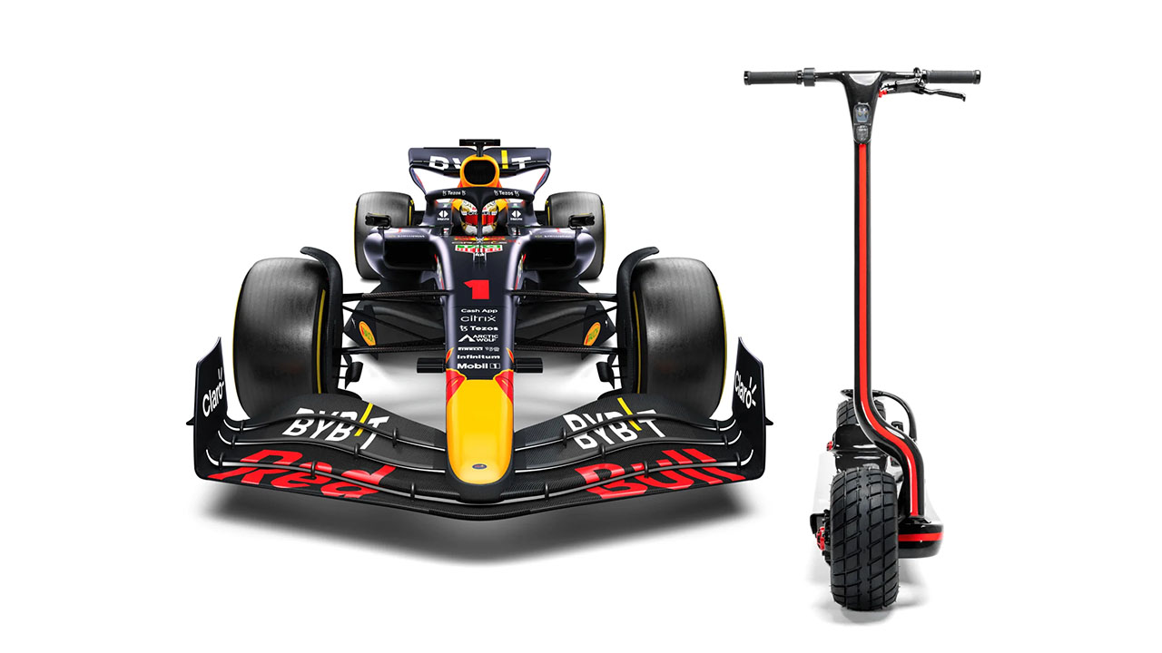 Red Bull Racing Formula 1 takımından elektrikli scooter: RBS#01
