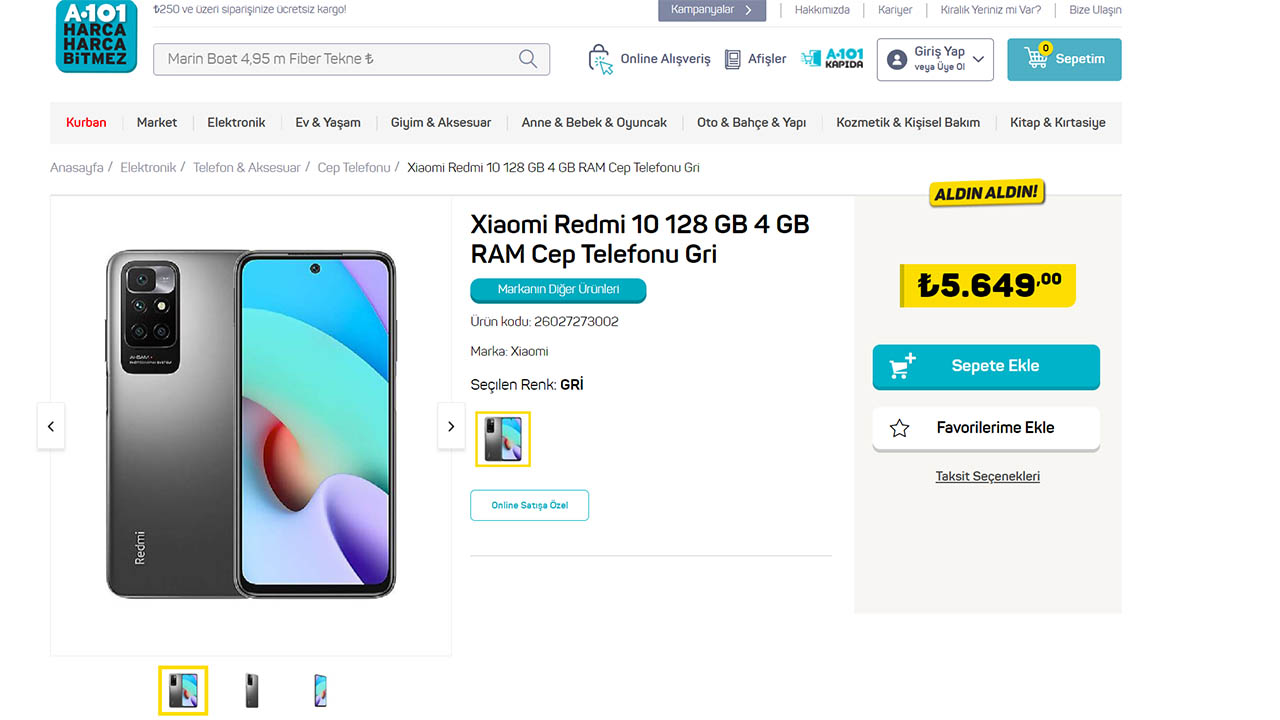 Xiaomi Redmi 10 için avatanjlı fiyat [Haziran 2023] - LOG