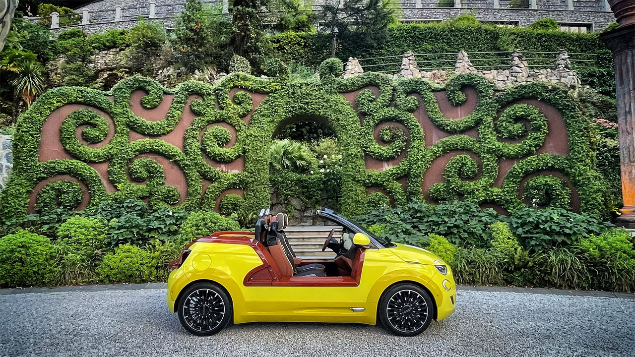 Castagna Milano'dan kapısız bir Fiat 500e Convertible geldi - LOG