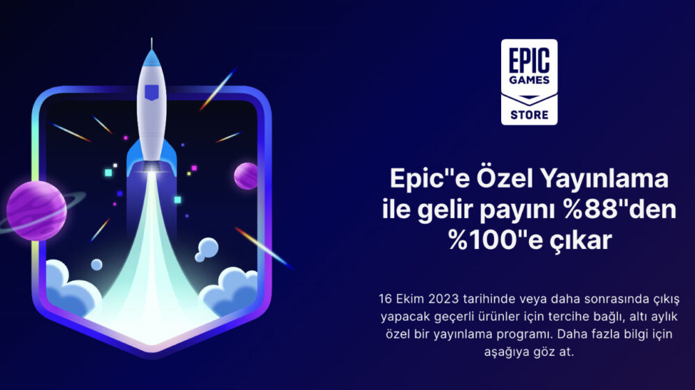 Epic Games, Epic'e Özel Yayınlama Programı'nı duyurdu - LOG