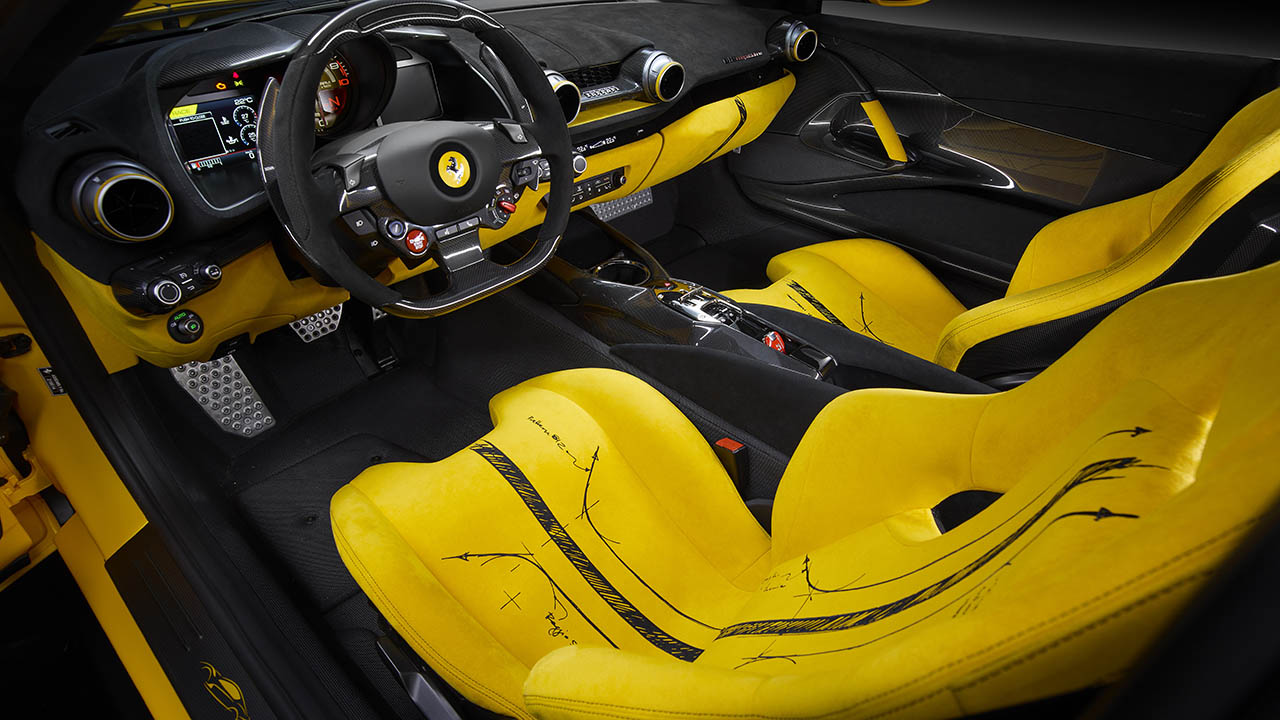 830 beygirlik özel tasarım Ferrari 812 Competizione tanıtıldı - LOG