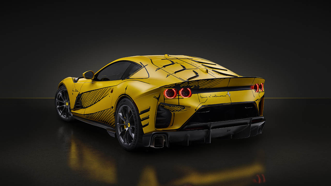 830 beygirlik özel tasarım Ferrari 812 Competizione tanıtıldı - LOG