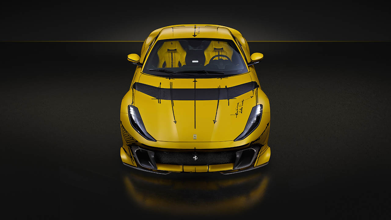 830 beygirlik özel tasarım Ferrari 812 Competizione tanıtıldı - LOG