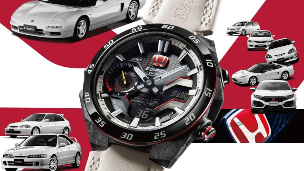 Casio, Honda Civic Type-R ilhamlı bir saat hazırladı - LOG