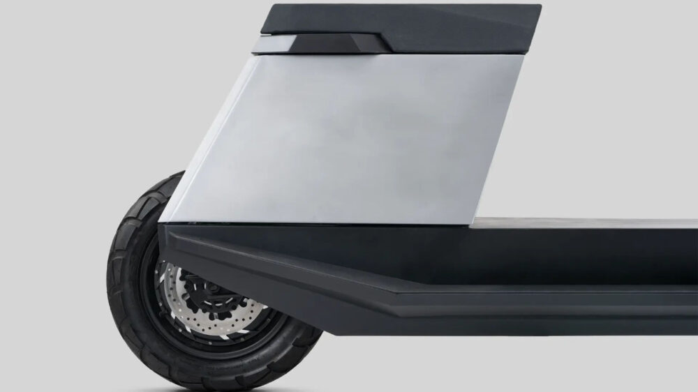 Tesla Cybertruck'ı akla getiren elektrikli scooter: Infinite Machine P1