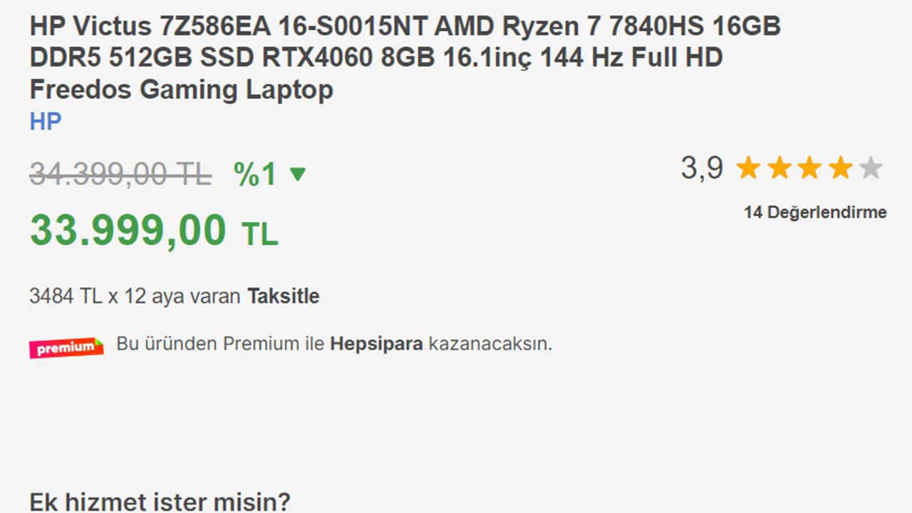 HP Victus 7Z586EA 16-S0015NT için yeni avantajlı fiyat - LOG HP Victus 7Z586EA 16-S0015NT için yeni avantajlı fiyat - LOG