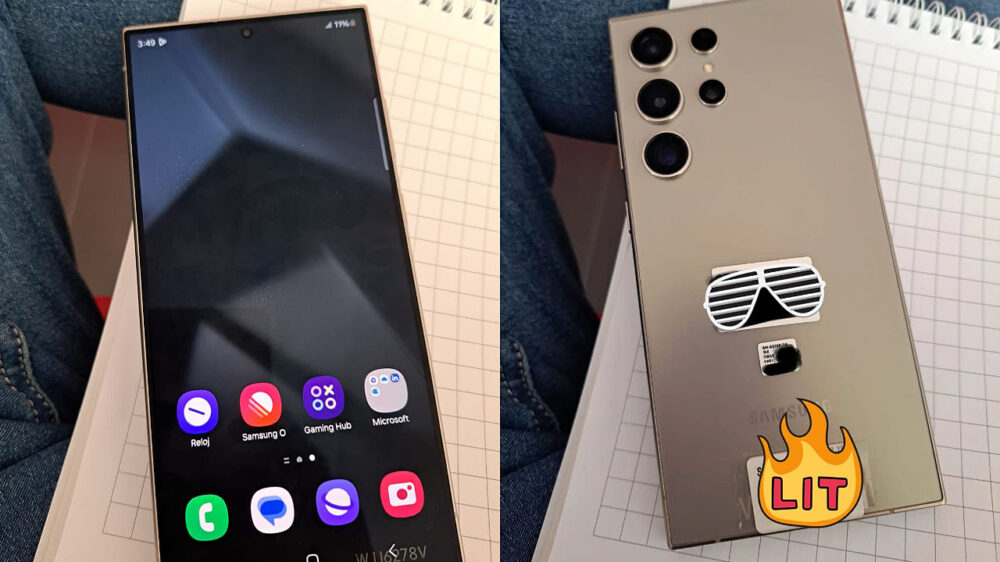 Samsung Galaxy S24 Ultra'yı gösteren yeni bir fotoğraf geldi - LOG