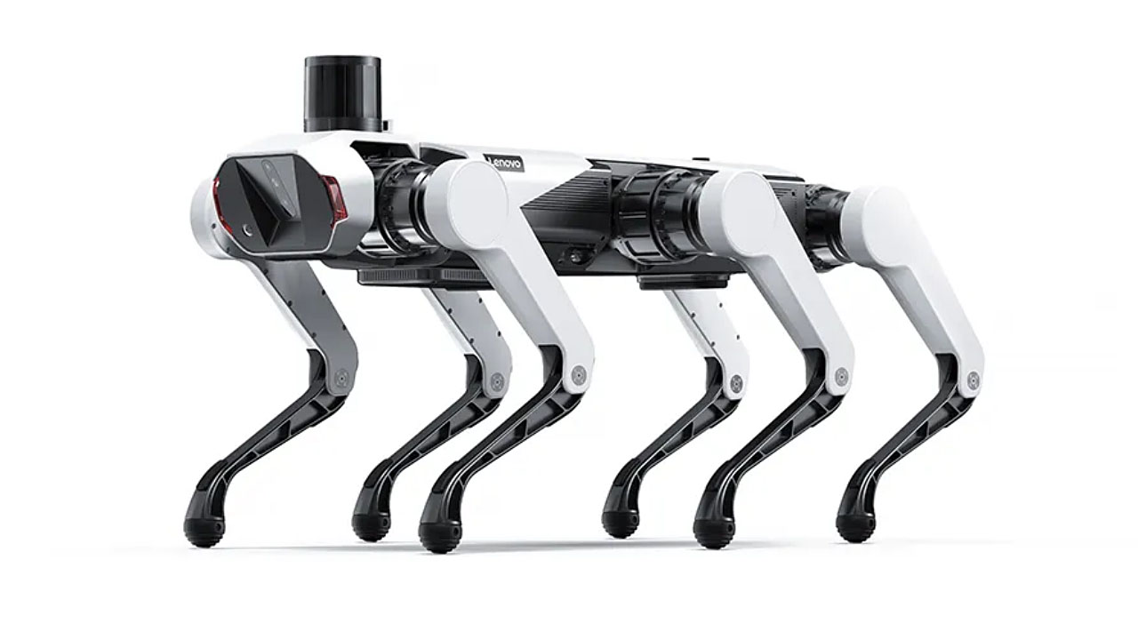 Bilgisayar devi Lenovo, altı bacaklı bir robot köpek hazırladı