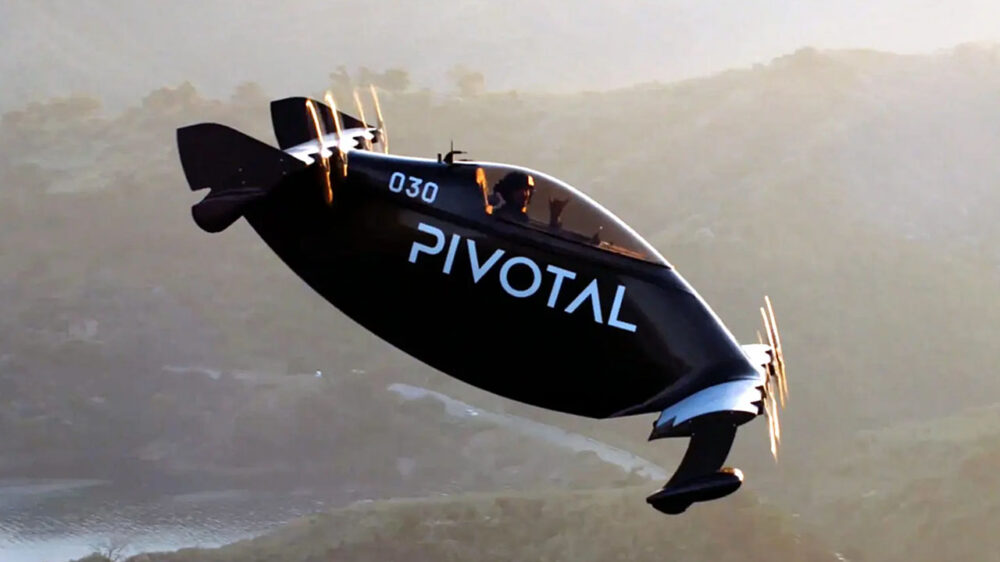 Toplu teslimatları başlayacak yeni kişisel hava aracı: "Pivotal Helix"