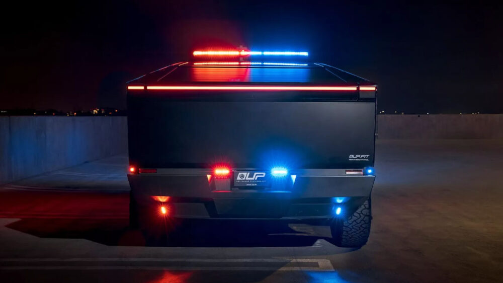 Tesla Cybertruck bir polis aracı haline getirildi - LOG