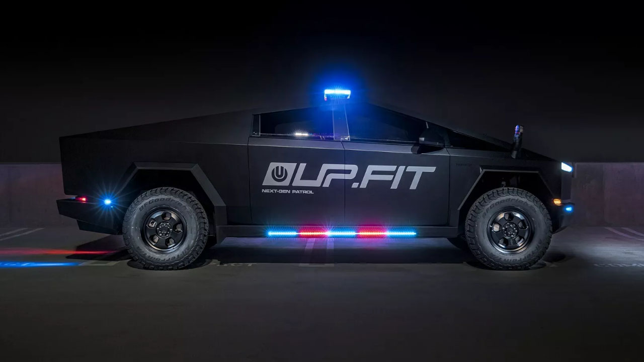Tesla Cybertruck bir polis aracı haline getirildi - LOG