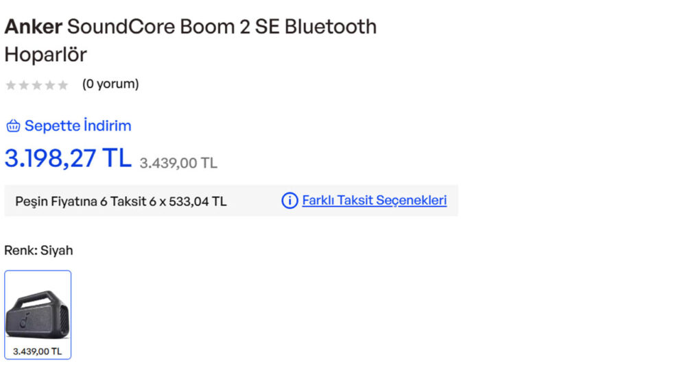 Anker Soundcore Boom 2 SE için yeni fiyat avantajı - LOG