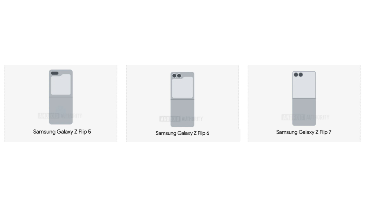 Samsung Galaxy Z Flip 7 için sızdırılan tasarım, One UI 8 üzerinden ...