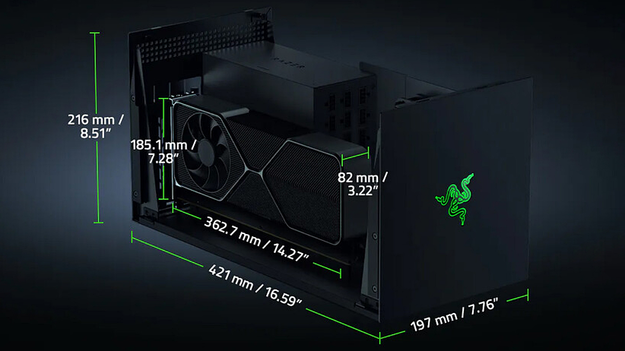 Thunderbolt 5'li yeni harici GPU çözümü Razer Core X V2 tanıtıldı - LOG
