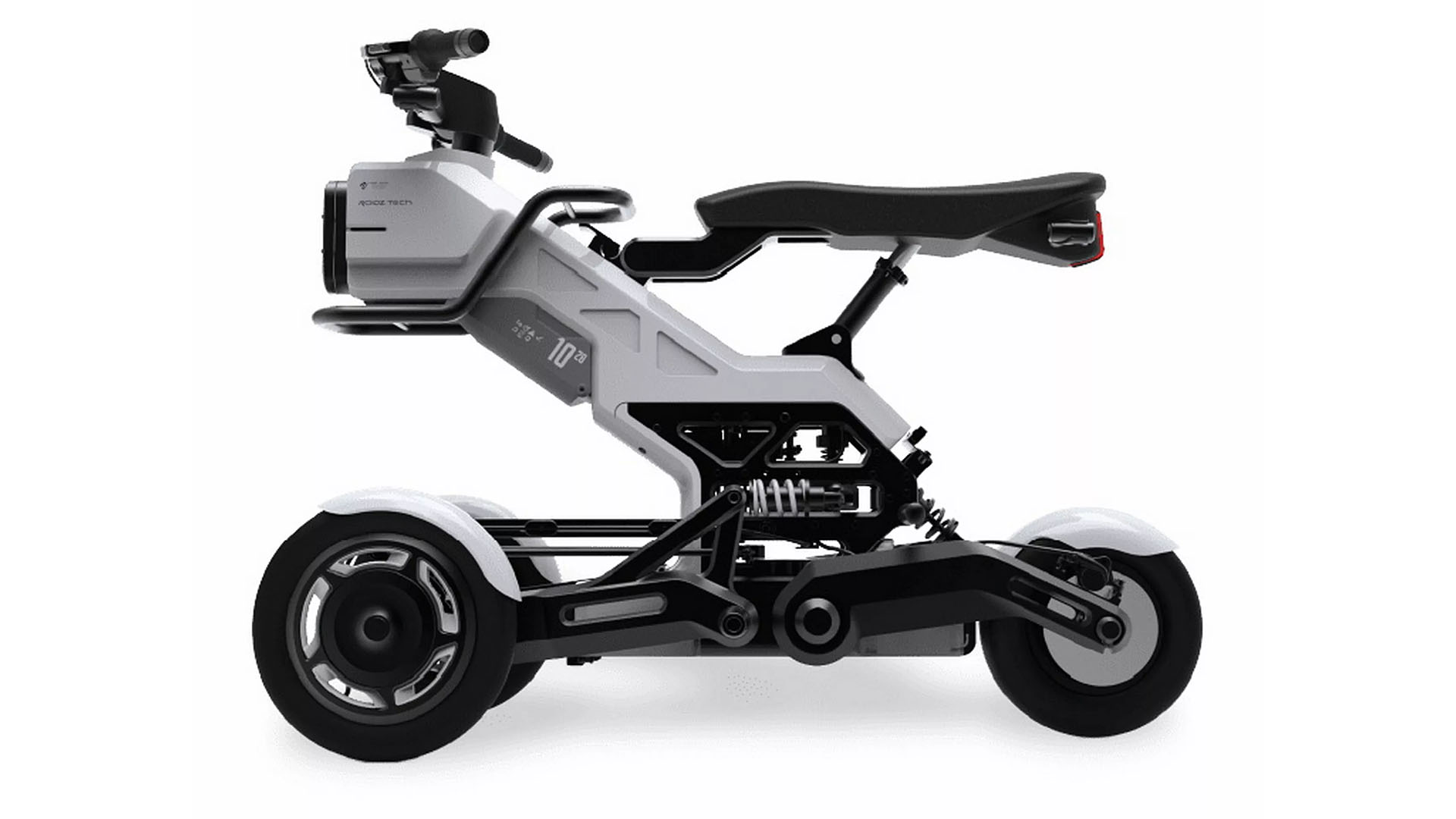 Modüler üç tekerlekli motosiklet RDS Raptor görücüye çıkarıldı