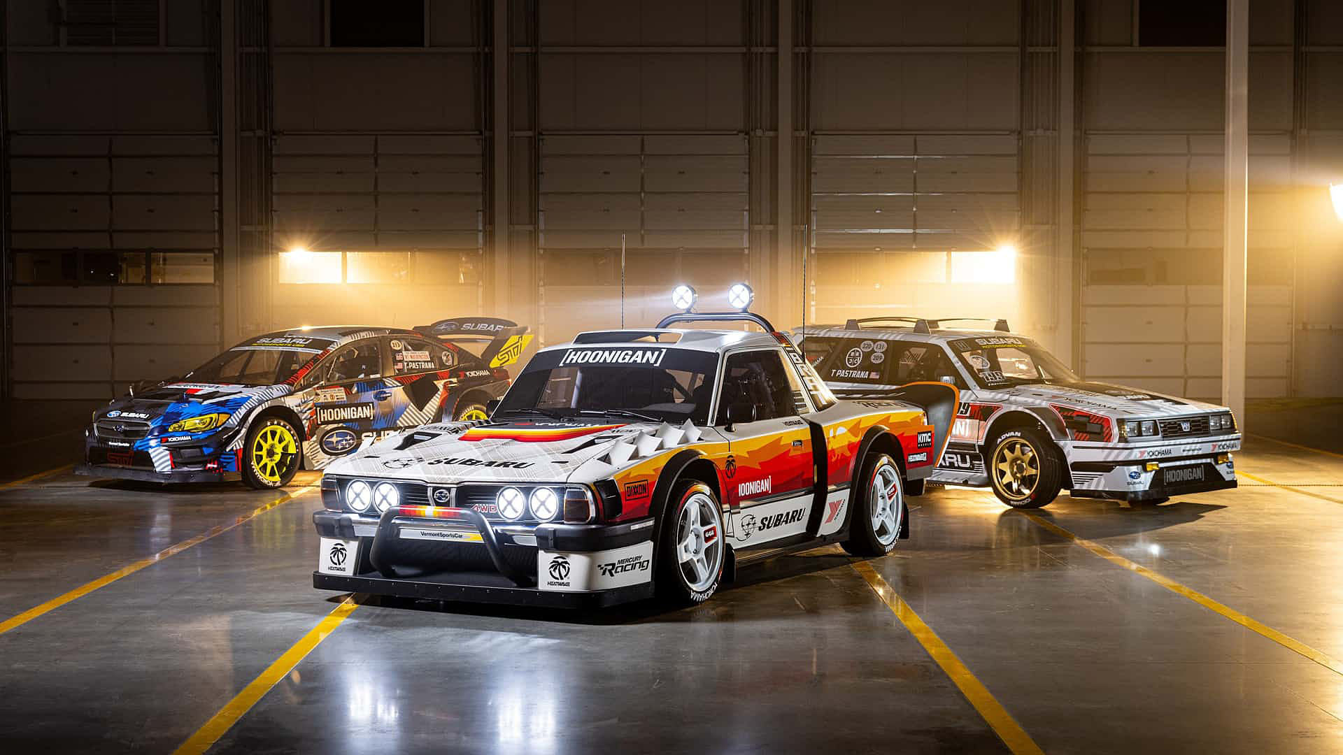 Travis Pastrana'nın yeni Gymkhana aracı "Subaru Brataroo" görücüye ...