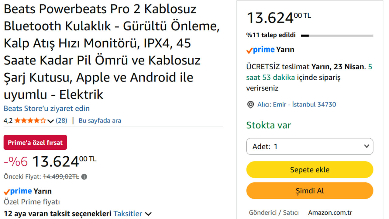 Beats Powerbeats Pro 2 için yeni fiyat avantajı - LOG